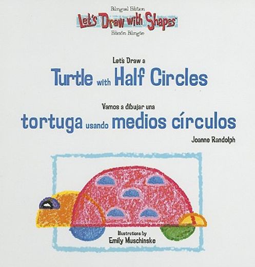 Libro let´s draw a turtle with half circles/vamos a dibujar una tortuga ...