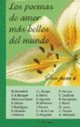 Libro poemas de amor mas bellos del mundo, los son para De Varios Autores - Buscalibre