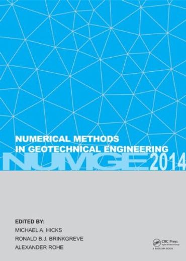Libro Numerical Methods in Geotechnical Engineering De Hicks Michael A ...