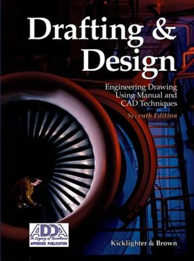 Comprar drafting & design,engineering drawing using manual and cad techniques De clois e ...