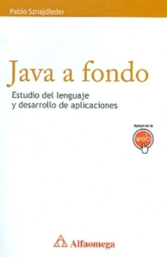 Libro java a fondo. estudio del lenguaje y des. de aplicaciones De ...