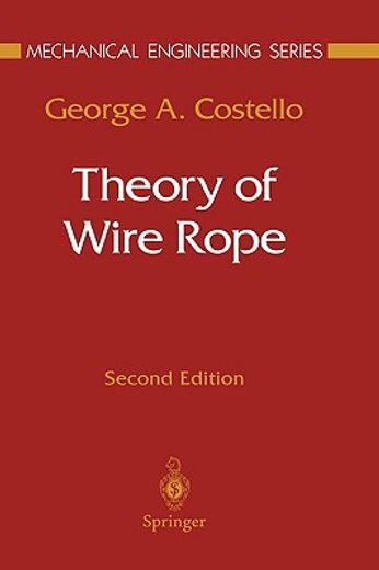 Libro theory of wire rope (en Inglés) De costello - Buscalibre Chile