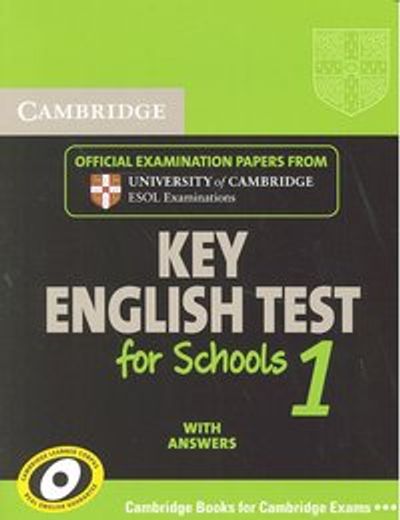 Libro Cambridge key English Test for Schools 1 Student's Book With ...