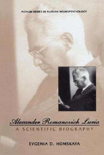 Comprar alexander romanovich luria: a scientific biography De tupper ...