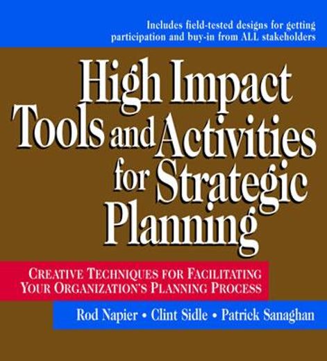 Libro high impact tools and activities for strategic planning,creative ...
