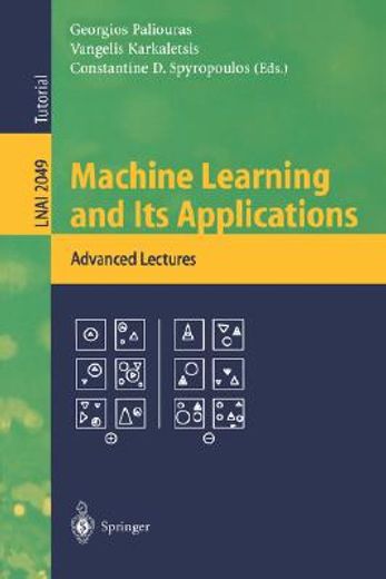 Libro machine learning and its applications (en Inglés) De - Buscalibre