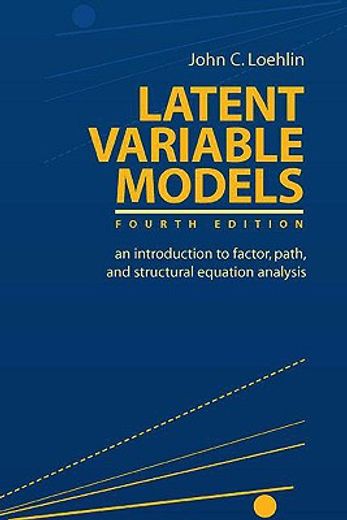Libro latent variable models,an introduction to factor, path, and ...