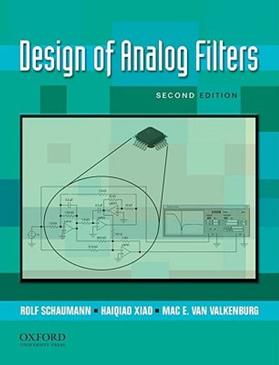 Libro Analog Filter Design 2nd ed. De Haiqiao Xiao & Mac E. Van Valkenburg Rolf Schauman ...