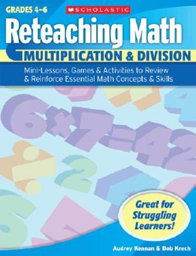 Libro multiplication & division,mini-lessons, games, & activities to ...